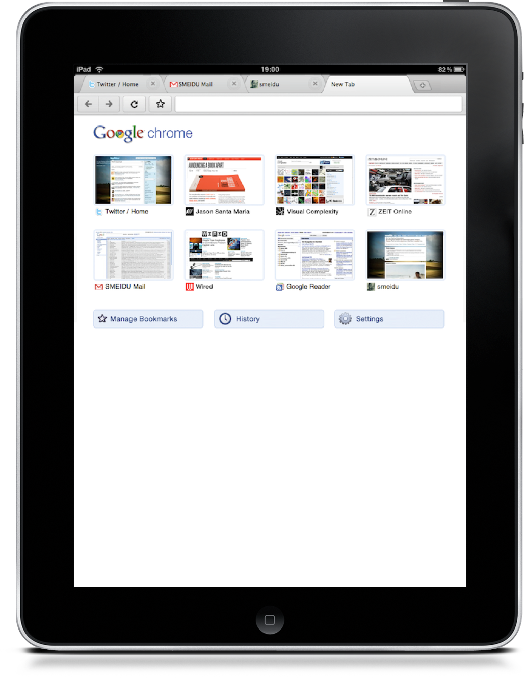 Google Chrome Mockup for iPad is Absolutely Gorgeous - MacStories